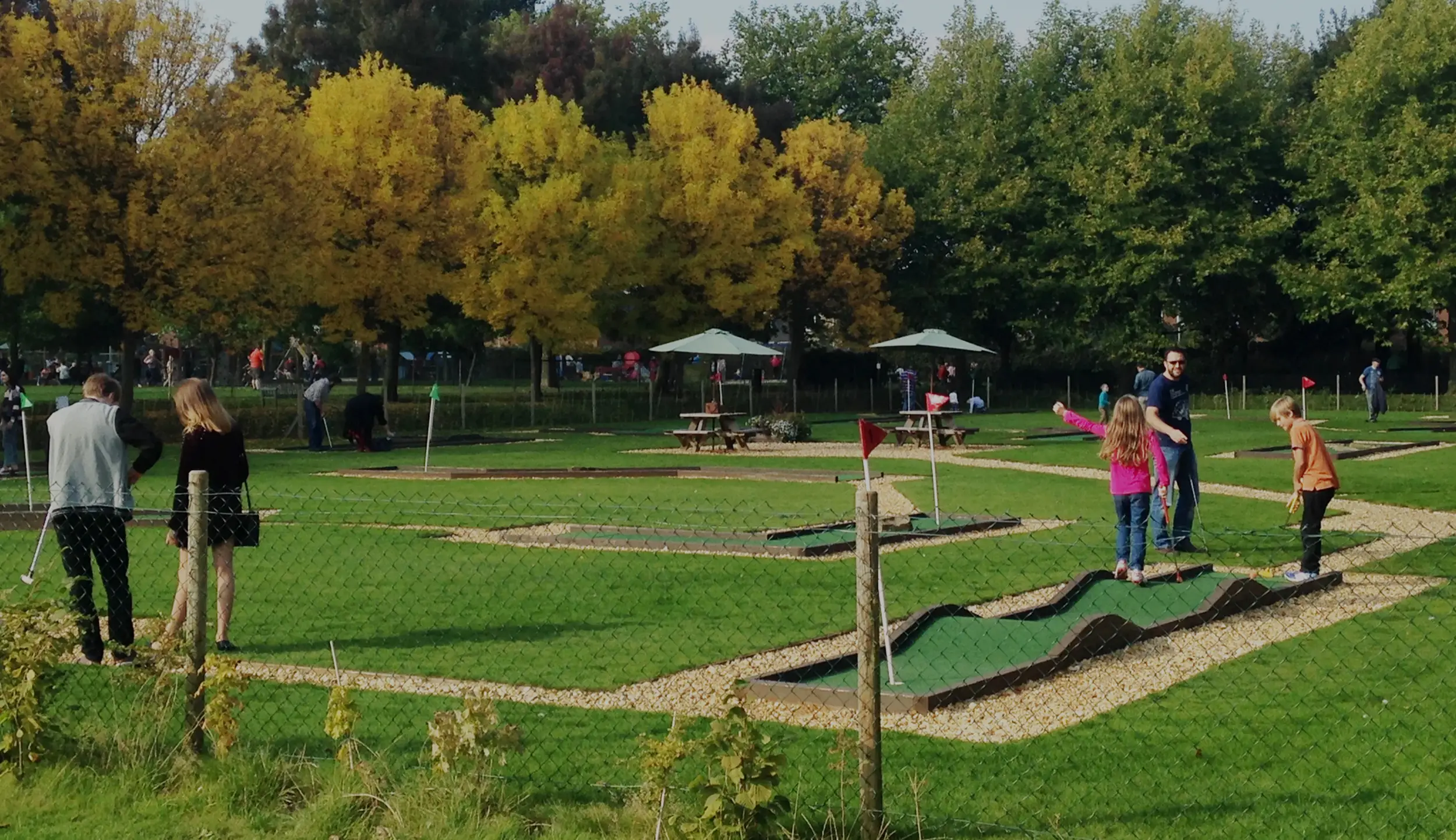 18-hole crazy golf course